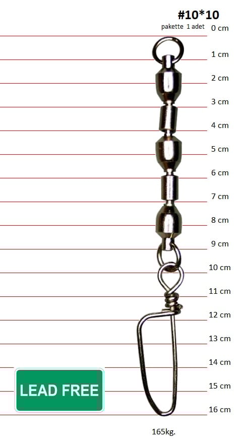 COH 5 Chained Ball Bearing Ext. Deep Sea #10*10